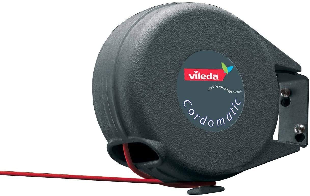 Vileda Cordomatic 15 Metre Automatic Retractable Clothes Line - Indoor