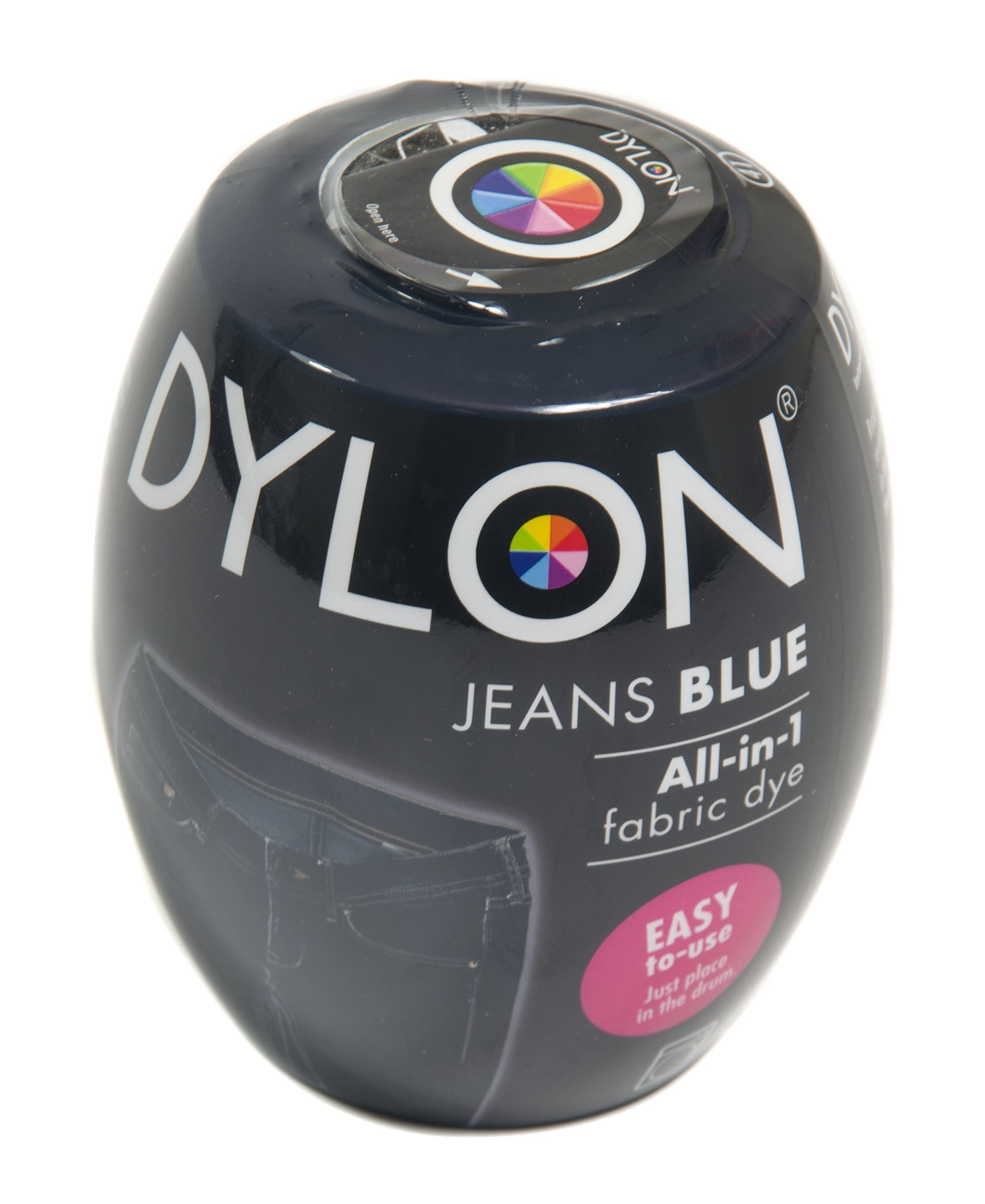 Dylon Machine Dye Pod Box of 3 Jeans Blue, 25 x 10 x 4 cm