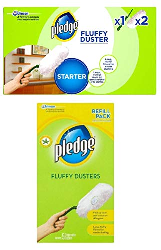 Pledge Fluffy Duster + Fluffy Duster Refills