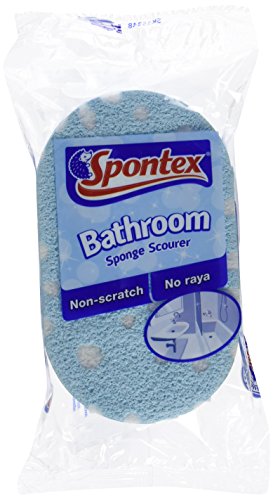 Spontex Bathroom Sponge Scourer (Pack of 10)
