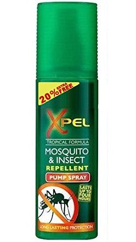 Xpel Tropical Formula Mosquito & Insect Repellent Pump Spray 120ml