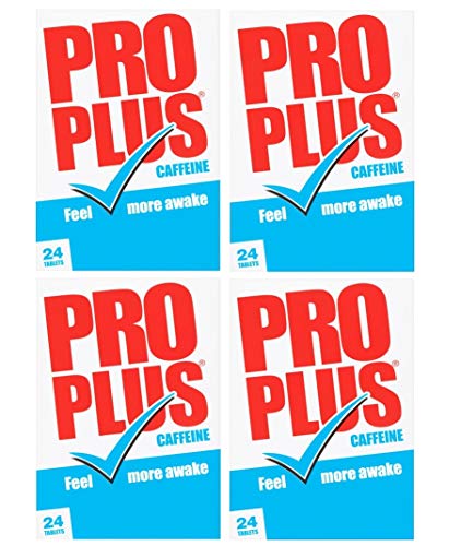 Pro Plus Caffeine - 96 Tablets (4 x 24)